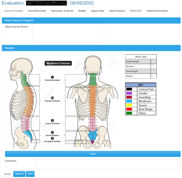 Physiotherapy Software - CRM, Management, Exercises, Assessment