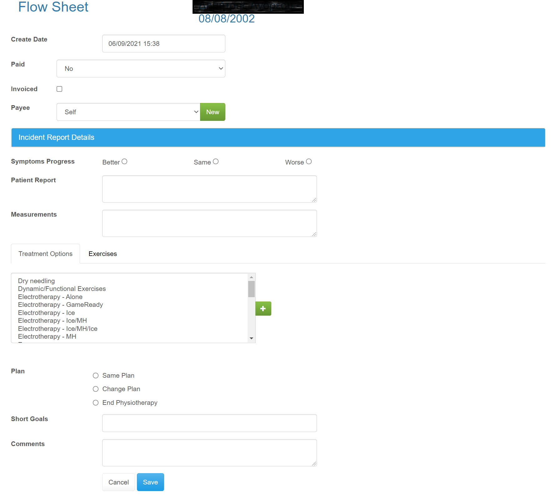 Flowsheet Management Reports - 1 Best Physio Software